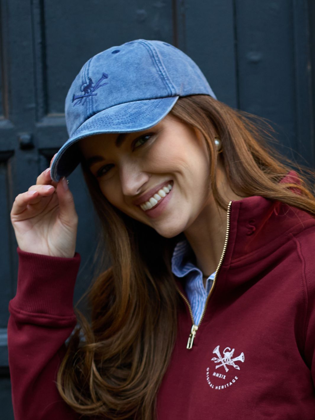 Vintage Cap Blue – Salthouse England